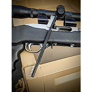 Pistol Cleaning Kit for Handguns, Rifles, & Shotguns - Comprehensive Maintenance for .22 .357 .38 9mm .45 - Compact Deluxe Clamshell Case with Bore Brushes & Jag Tools - Ultimate Firearms Protection