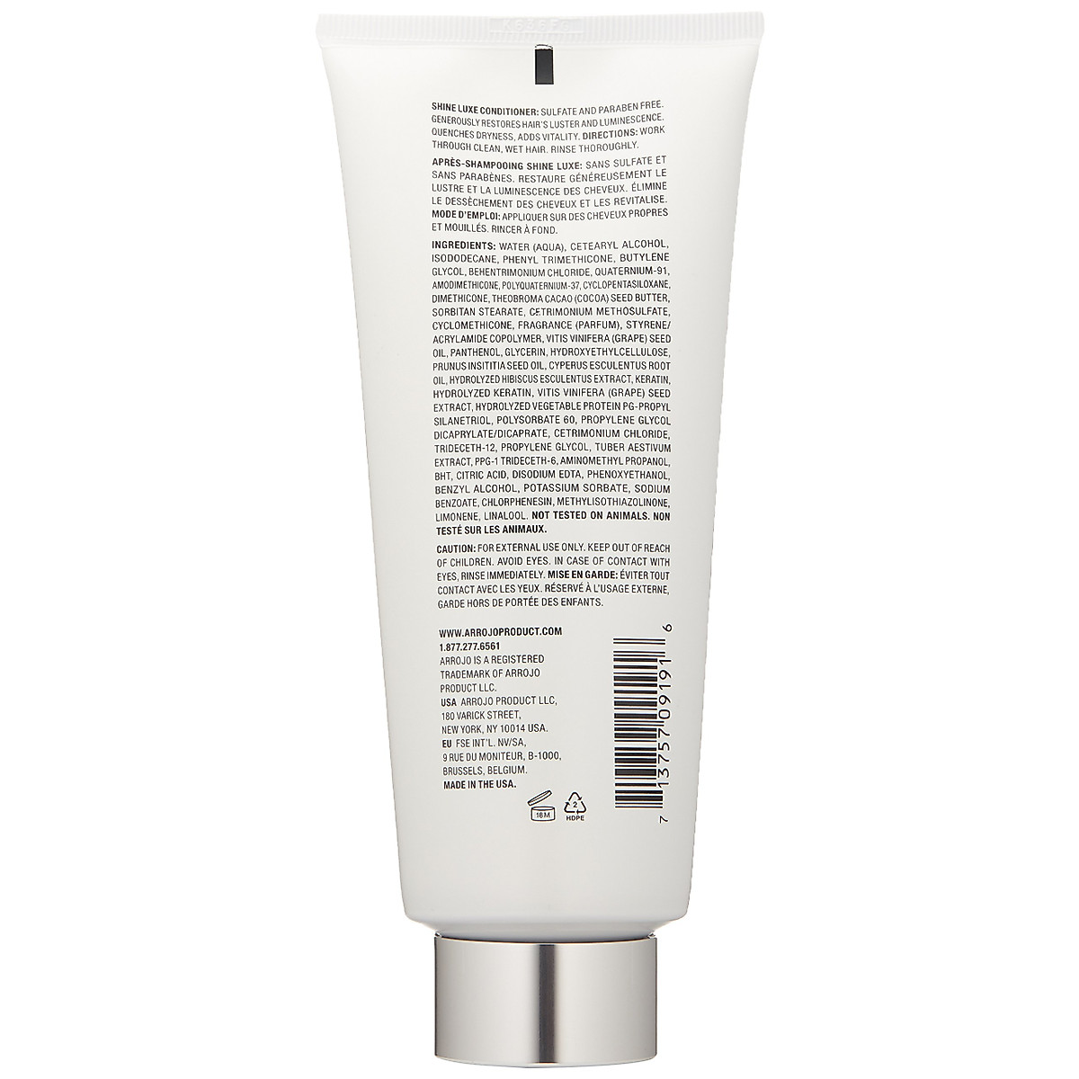 ARROJO Shine Luxe Conditioner, 6.7 Fl Oz