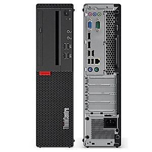Lenovo ThinkCentre M710s SFF Desktop Computer, Intel Core i7-6700, 16GB DDR4, 512GB NVMe SSD, 24" Full HD Monitor, Wireless Keyboard & Mouse, Speakers, Windows 10 Pro