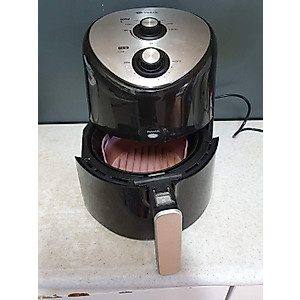 100% Platinum Silicone Pot for Air Fryer and Microwave (Pink, X-Large (Diameter 8.7 in))