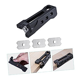 DOITOOL Plane Edge Trimmer Chamferer Hand Tools Wood Wood Router Tool Woodcraft Hand Tool s Woodworking Block Wood r for Smoothing Hand Deburring Universal Woodworking Planers Woodworking