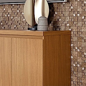 Manhattan Comfort Viennese Buffet Stand, Maple Cream