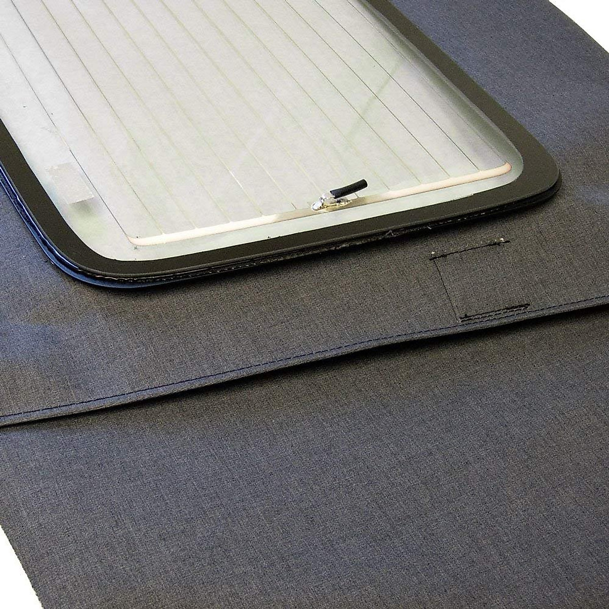 Compatible With Ford Mustang Convertible Soft Top with Heated Glass Window Two-Piece Factory Style Black Sailcloth 1994-2004