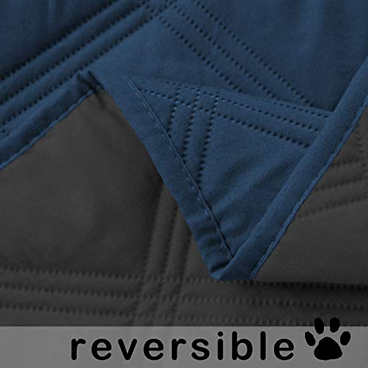 SUNNYTEX Waterproof & Reversible Dog Bed Cover Sofa, Couch Cover Furniture Protector for Pets,(82 * 102")