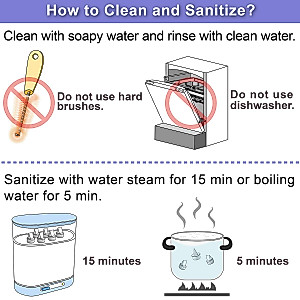 Nenesupply 4 pc Duckbill Valves Compatible with Lansinoh Pumps Parts and Breast Pumps Replacement to Lansinoh Valves. Use with Signature Pro Smartpump Manual Pump