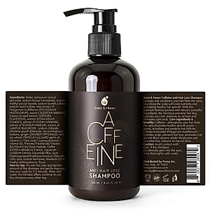 Caffeine Hair Loss Hair Growth Shampoo, Volumizing Thinning Hair with Natural and Healthy Ingredients