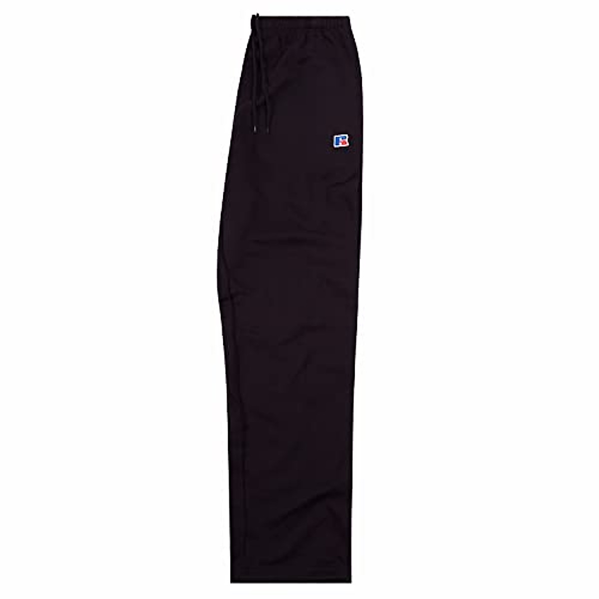 Russell Athletic Big and Tall Sweatpants for Men – Fleece Open Bottom Sweatpants Black