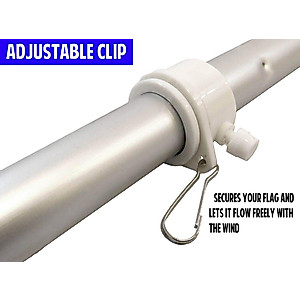 Infinity Republic - Daycare Windless Full Sleeve Banner Swooper Flag & Pole Kit - Perfect for Daycares, Schools, Gyms, Child Care etc!