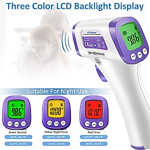 eZthings Thermometer Heavy Duty Infrared Forehead Non-Contact for Medical Offices, Hospitals, Physicians