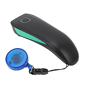 1D Barcode Scanner, USB BT 2.4G Portable Versatile Accurate AutoSensing Scanning Barcode Scanner for Retail Stores