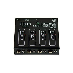 Rolls Ha43 Pro 4 Channel Stereo Headphone Amp