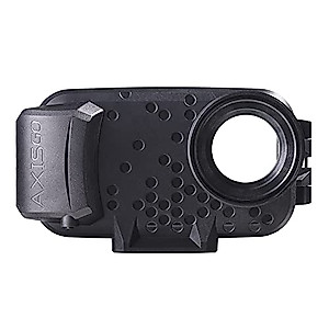 AquaTech AxisGO iPhone 12 Waterproof Phone Housing for Underwater Action Photography Snorkeling Surfing Travel Case - Deep Black