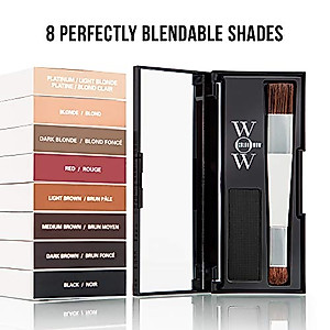Color Wow Root Cover Up, Black – Instantly cover greys + touch up highlights, create thicker-looking hairlines, water-resistant, sweat-resistant - No mess multi-award-winning root touch up