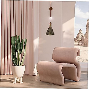 HOMOCONO 2pcs Home Cleaning Tool Toy Broom Wedding Broom Household Broom Cleaning Accessories Chinese Decor Pet Broom Mini Broom Cleaning Accessory Hand Broom Mini Decor Car Brush Wooden