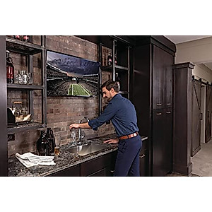 Delta Faucet Glass Rinser for Kitchen Sinks, Kitchen Sink Accessories, Bar Glass Rinser, Chrome GR150