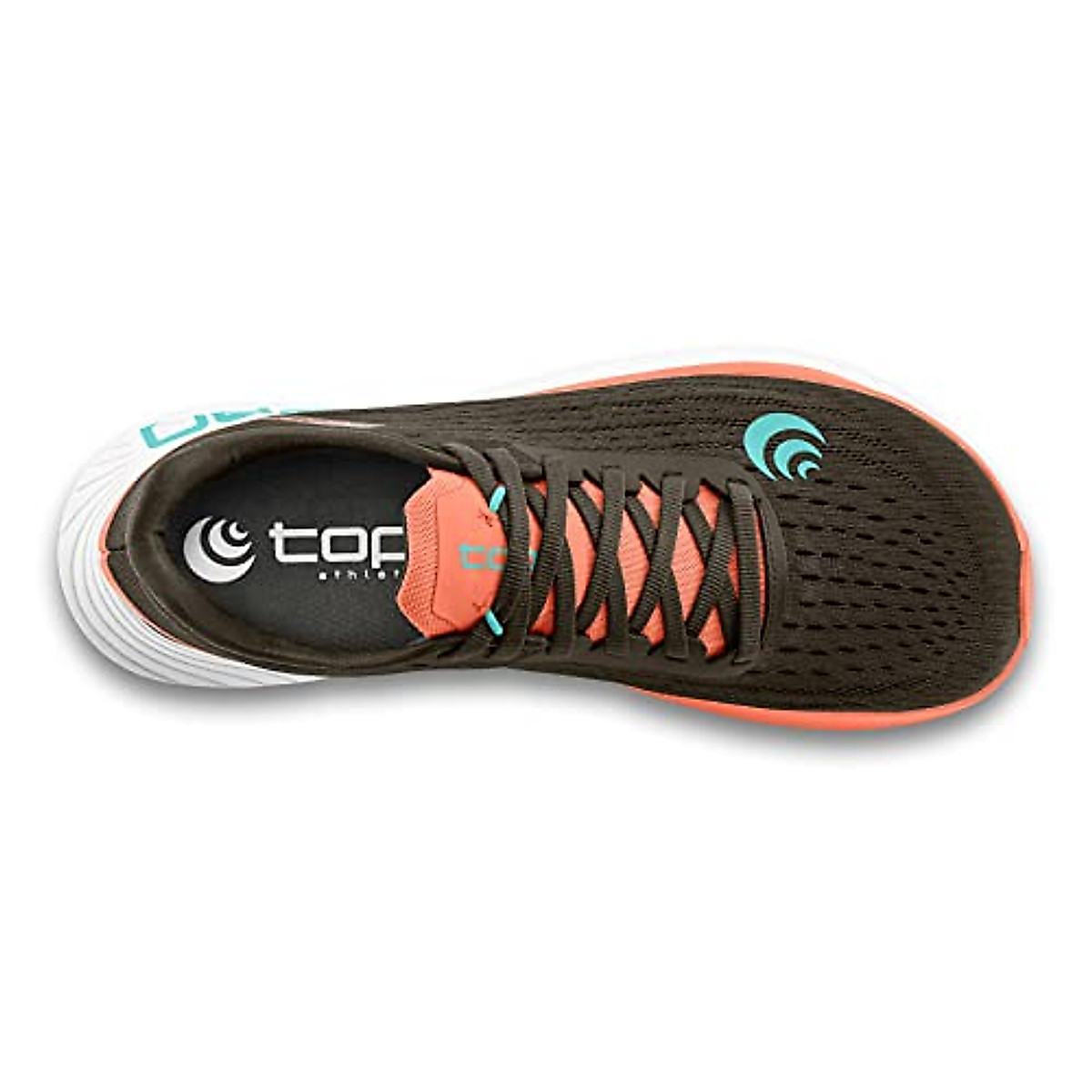 Topo Athletic Women's Specter Comfortable Lightweight 5MM Drop Road Running Shoes, Athletic Shoes for Road Running, Espresso/Peach, Size 8.5