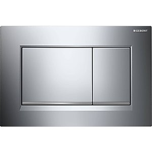 Geberit 115.883.KH.1 Toilets and Bidets, 24.6cm x 16.4cm x 1.2cm, Grey