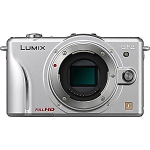 Panasonic Lumix DMC-GF2 12 MP Micro Four-Thirds Mirrorless Digital Camera with 3.0-Inch Touch-Screen LCD and 14mm f/2.5 G Aspherical Lens (Silver)