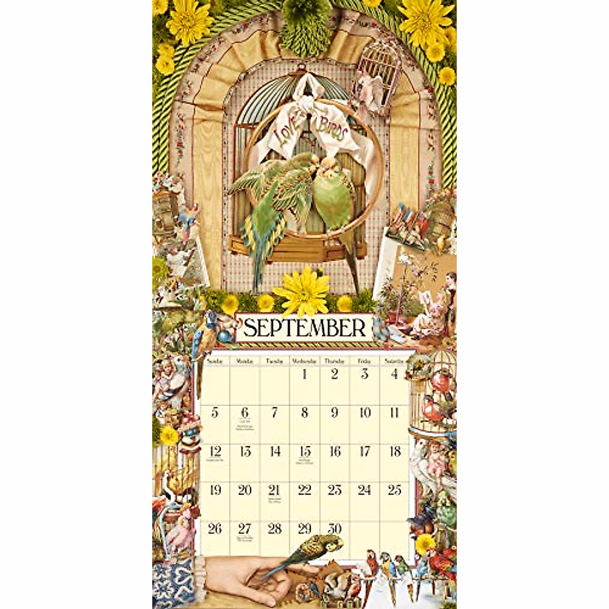 Cynthia Hart's Victoriana Wall Calendar 2021