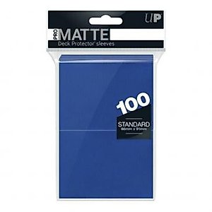 Ultra Pro 7442784514 Deck Protectors - Pro-Matte Blue