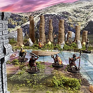 Extruded Gaming Rosewood Trees Set 3