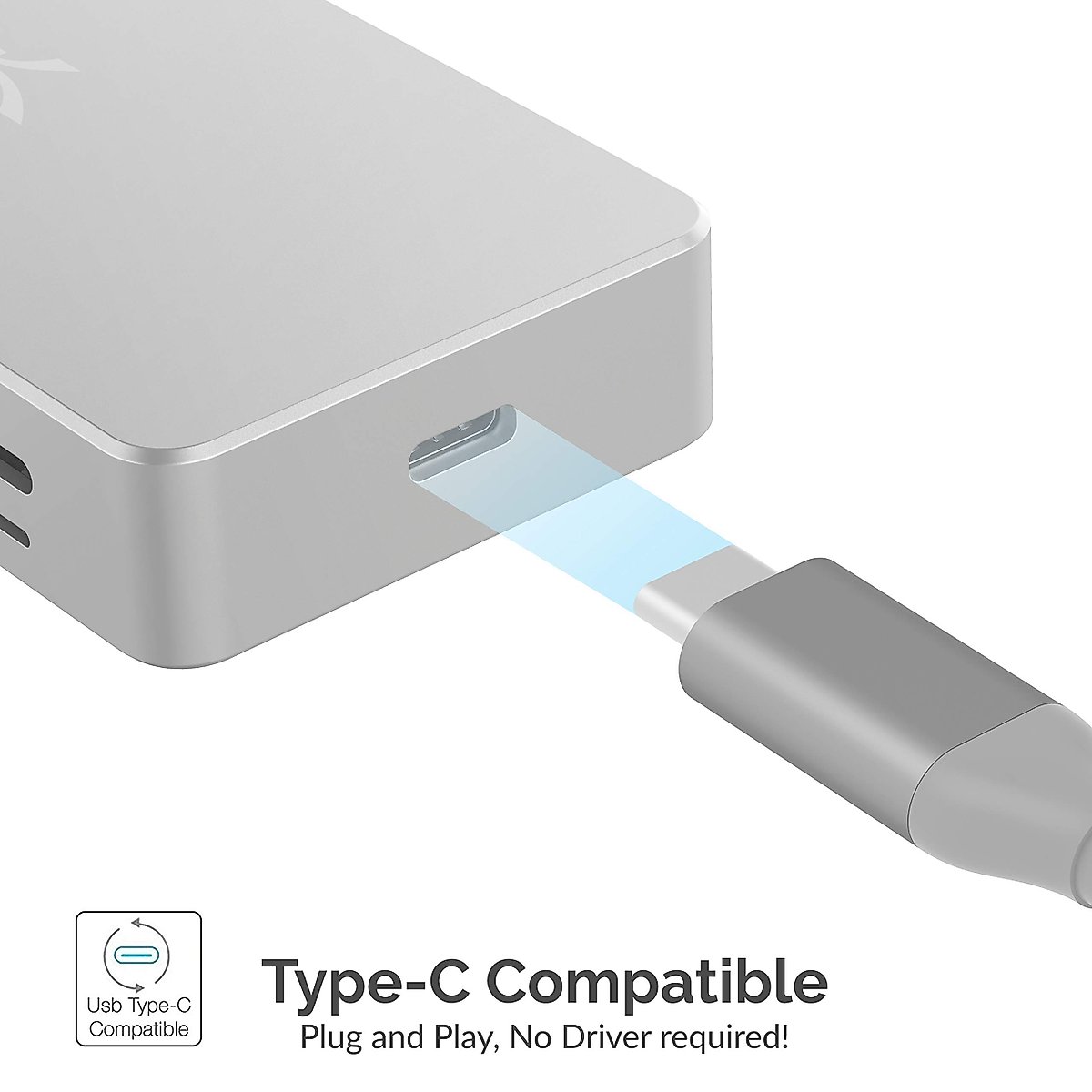 Sabrent 9 in 1 USB C HUB for Windows & Mac + USB Type-C External Stereo Sound Adapter