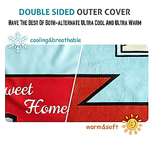 Retro Travel Trailer Shaped Throw Pillow 2Pcs, Decorative Throw Pillow for Couch Sofa Living Room Home Decor for Camper RV Lovers,Christmas/Mother's/Father's/Thanksgiving/Valentine's Day/Birthday Gift