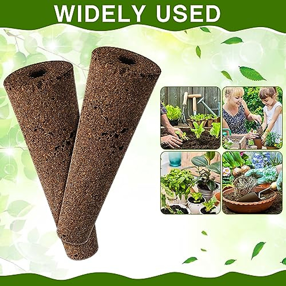 Irenare 800 Pieces Hydroponic Sponges Bulk Garden Seed Starter Pods Replacement Root Growth Sponges Plant Seed Starter Pods Seedling Grow Sponges for Indoor Garden Lawn System Hydroponic Supplies