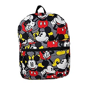Mickey Mouse 16" Backpack with all over Print- KMAL