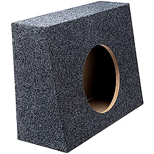 Single 10" Subwoofer Regular Standard Cab Truck Sub Box Enclosure 5/8" MDF