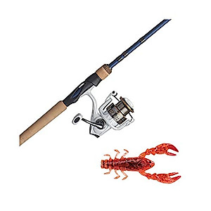 Fenwick Eagle/Abu Garcia Max Pro Combo with Berkley Powerbait Jordan Lee Champ Craw Soft Fishing Bait