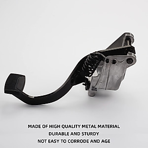 Dasbecan Clutch Pedal Assembly Compatible with Ford Super Duty F250 F350 F450 F550 1999 2000 2001 2002 2003 Replace YC3Z7B633BA