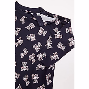 BURBERRY Baby Boy's Multi Bear One-Piece (Infant) Midnight Ip Pattern 6 Months
