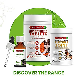 Vetzyme Dog Dry Skin with Evening Primrose