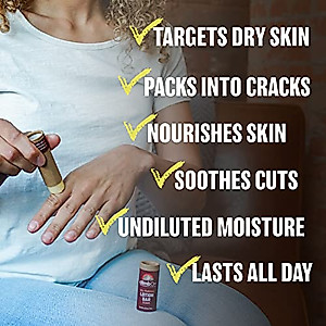 climbOn All Purpose Lotion Bar | Organic Body Lotion for Dry Skin | Body Moisturizer | Lavender Lotion Made From Plants and Organic Beeswax | Eco-Friendly and Plastic-Free Lotion | Cedar Scent (0.5 Ounce Tube)