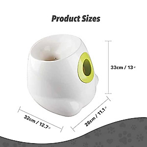 A1PETS Automatic Dog Ball Launcher/Automatic Ball Launcher for Pets/Interactive Puppy Pet Ball Indoor Thrower Machine/Fetch Machine for Small and Medium Size Dogs / 3 Balls Included