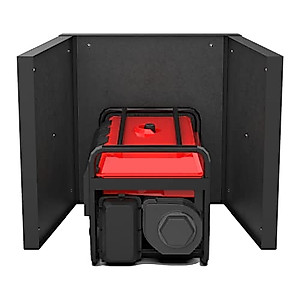 Zombiebox Generator Running Cover, Acoustic Barrier, Heavy Duty Generator Shelter, All Weather Generator Tent, Outdoor Enclosure