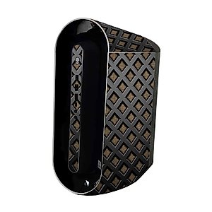 MightySkins Skin Compatible with Alienware Aurora R11 Gaming Desktop - Black Wall | Protective, Durable, and Unique Vinyl Decal wrap Cover | Easy to Apply, Remove, and Change Styles | Made in The USA