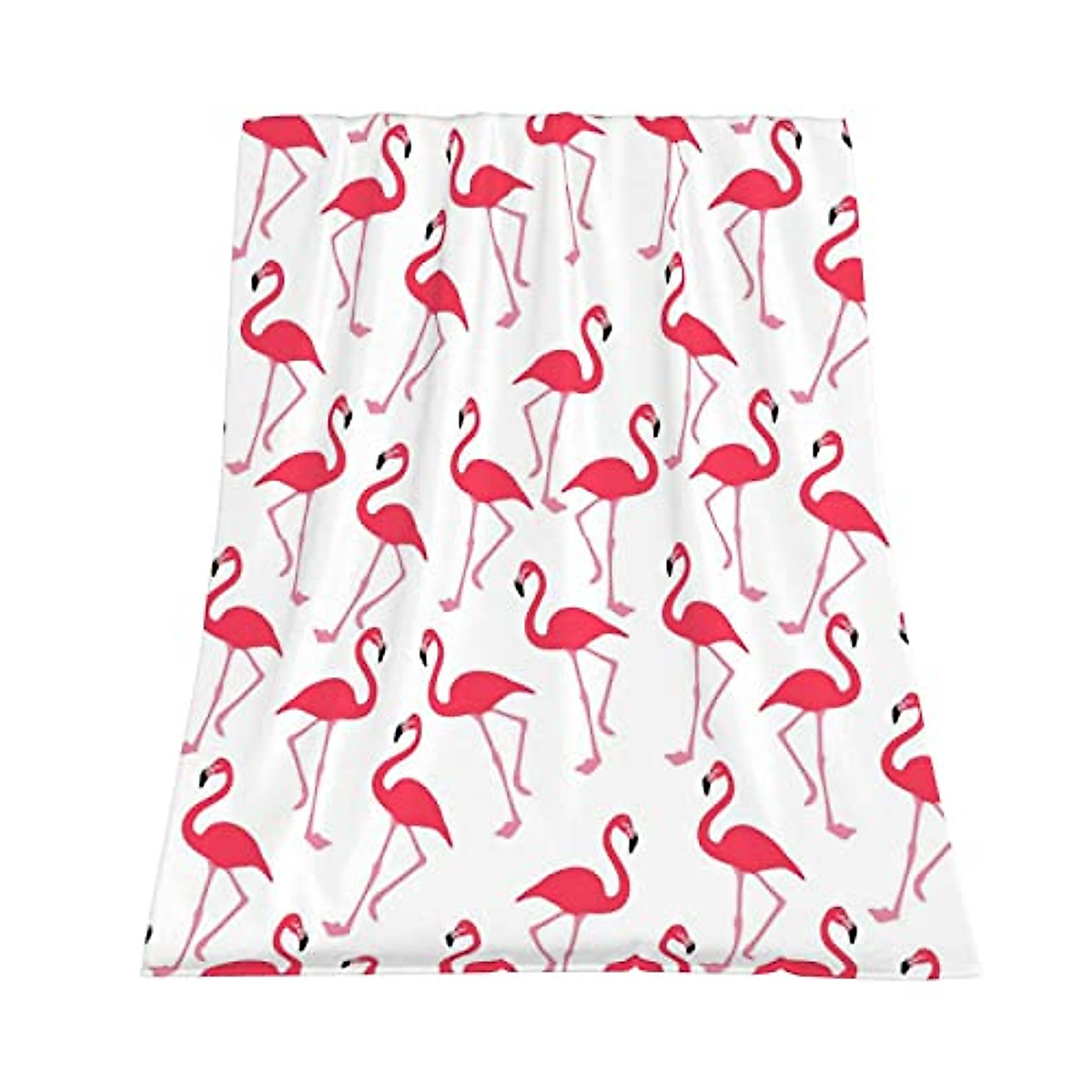 Spring Throw Blanket Pink Flamingo Easter Blanket Cozy Gifts for Women Super Soft Flannel Fleece Throw Blanket Valentines Gifts for Women Fuzzy Blanket Lightweight