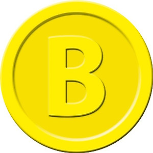 Sigel WM004 Tokens Beer, Yellow, Ø 0.98 inch, 100 pcs.