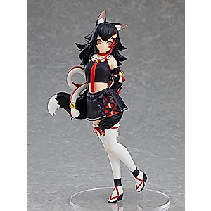 Good Smile Hololive Production: Ookami Mio Pop Up Parade PVC Figure, Multicolor, 6.7 inches