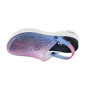 Skechers Foamies Go Walk 5 Glowing Star Womens Slip On 6 BM US NavyMulti