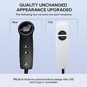 GUEAPY Lift Chair-Power Lift Recliner Chair for Elderly, Power Recliner with Heat and Massage,Electric Recliner Chair with USB & Type-C Ports, Pocket, Infinite Position, Faux Leather