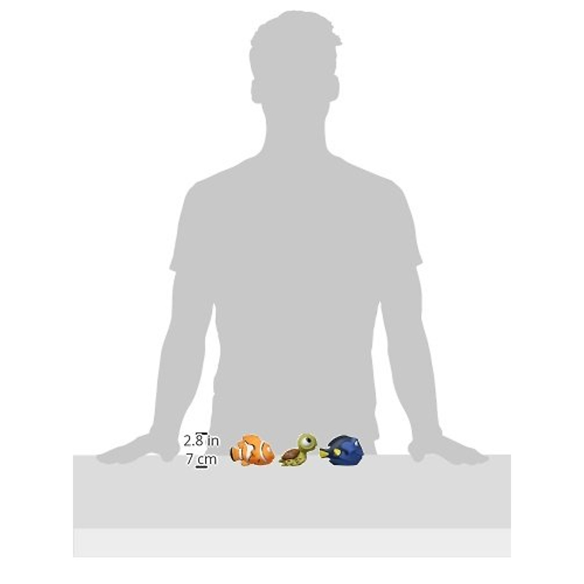 The First Years Disney Finding Nemo Baby Bath Squirt Toys for Sensory Play