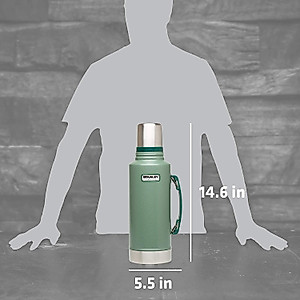 Stanley Classic Vacuum Bottle 2Qt, Hammertone Green