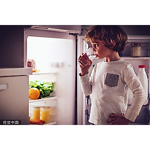 LED Refrigerator Light Bulb 40 Watt Equivalent 120V 4.5W Fridge Bulbs Daylight White 5000K E26 Medium Base, Energy Saving A15 Freezer Light Bulb, Not-dimmable, Waterproof, 2 Pack