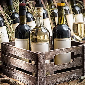 24 Pieces Cork Plugs Cork Stoppers Tasting Corks T-Shape Wine Corks with Plastic Top Wooden Wine Bottle Stopper Bottle Plugs Replacement Corks for Wine Beer Bottle, Glass Bottles (Black, Brown, Gold)