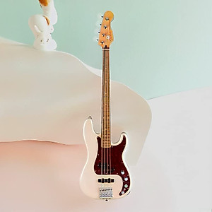 Fender Player Plus Precision Bass, Olympic Pearl, Pau Ferro Fingerboard
