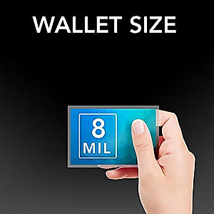 GBC Laminating Sheets, Self Adhesive Pouches, Wallet Size, 8 Mil, Self Seal, 10 Pack (3745685)