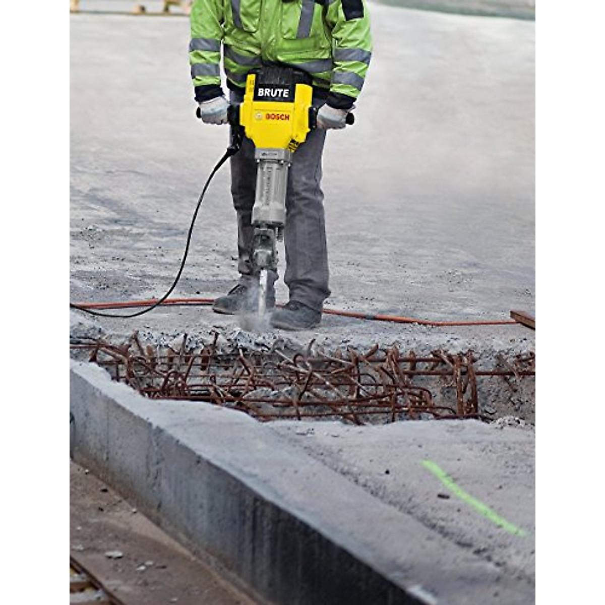 BOSCH BH2760VC 120-Volt 1-1/8 Brute Breaker Hammer, Yellow/Black